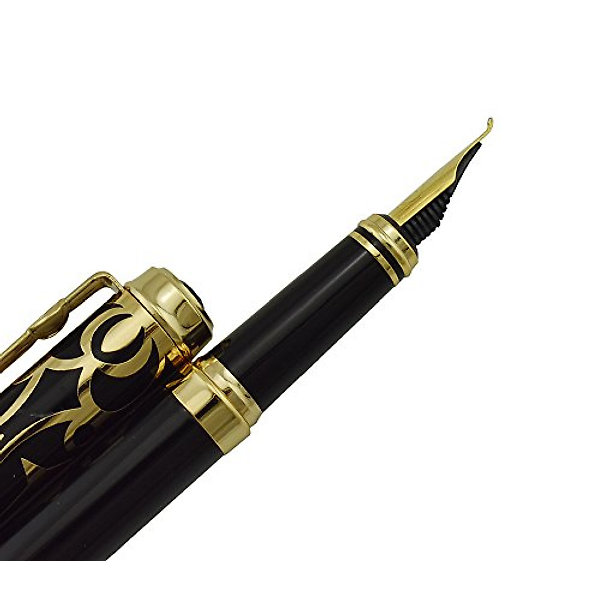 Lanxivi Duke Sapphire Fude Pen Calligraphy Fountain Pen Fine to Broad Size for Signature and Art Drawing