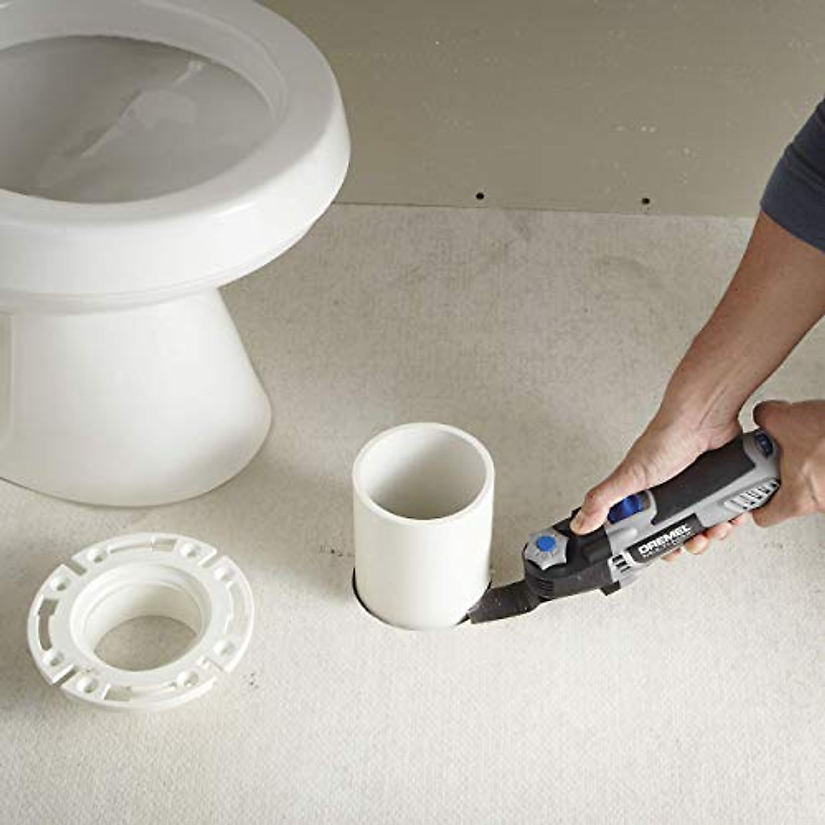 Dremel MM50-DR-RT 120V 5 Amp Corded Multi-Max Oscillating Multi Tool with Accessories (Renewed)