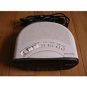 Sony ICFC211 AM/FM Clock Radio (White)