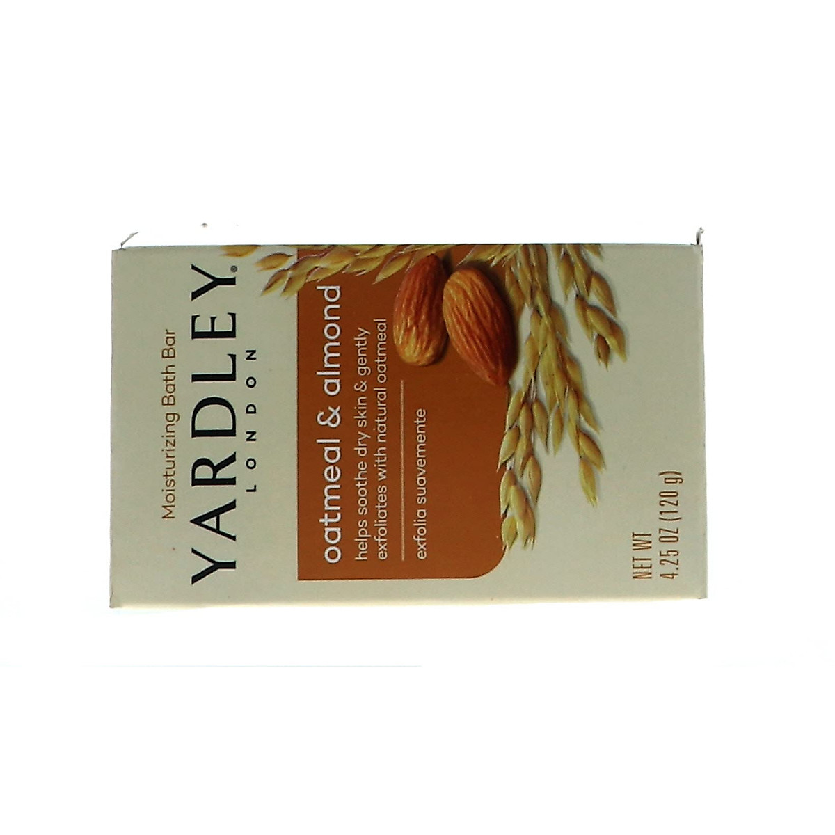 Yardley of London Naturally Moisturizing Bar Soap Oatmeal & Almond 3+1 Free