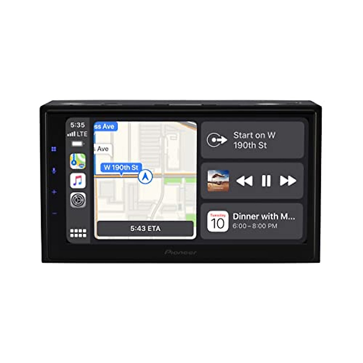 Pioneer DMH-W4660NEX 6.8” – Amazon Alexa Built-in, Android Auto, Apple CarPlay, Bluetooth - Multimedia Digital Media Receiver