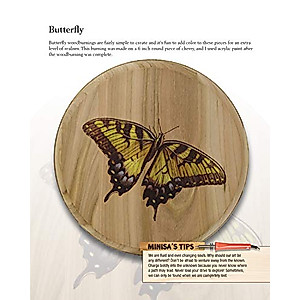 Woodburning Realistic Animals: 12 Step-by-Step Pyrography Projects of Birds, Pets, and Wildlife (Fox Chapel Publishing) Tutorials for Eyes, Fur, Manes, & Whiskers; Projects for Big Cats, Owls, & More