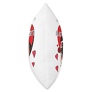 French Bulldog Valentine's Gifts Stealing Hearts Blasting Farts Valentine's Day Pug Dog Throw Pillow, 16x16, Multicolor