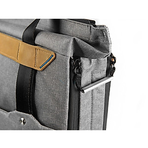 Peak Design Everyday Tote Shoulder Bag/Messenger Bag, Charcoal, Camera Case/Cover (Shoulder Bag, Universal, Shoulder Strap, Notebook Compartment, Charcoal)