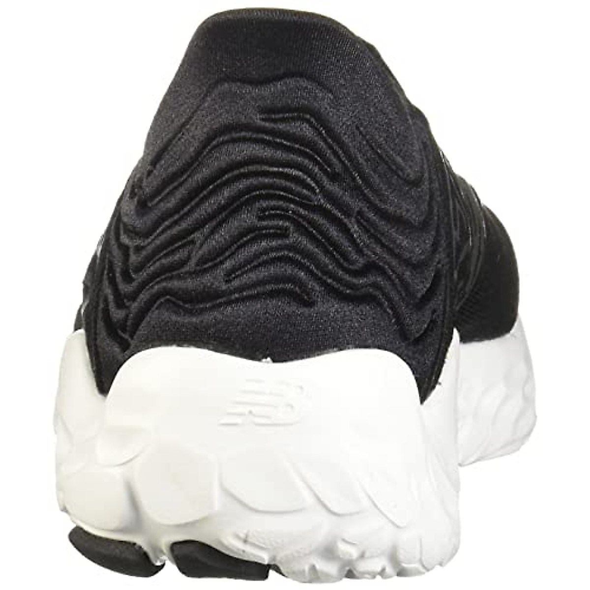 New Balance Women's Fresh Foam Beacon V3 Running Shoe, Black/White, 6.5