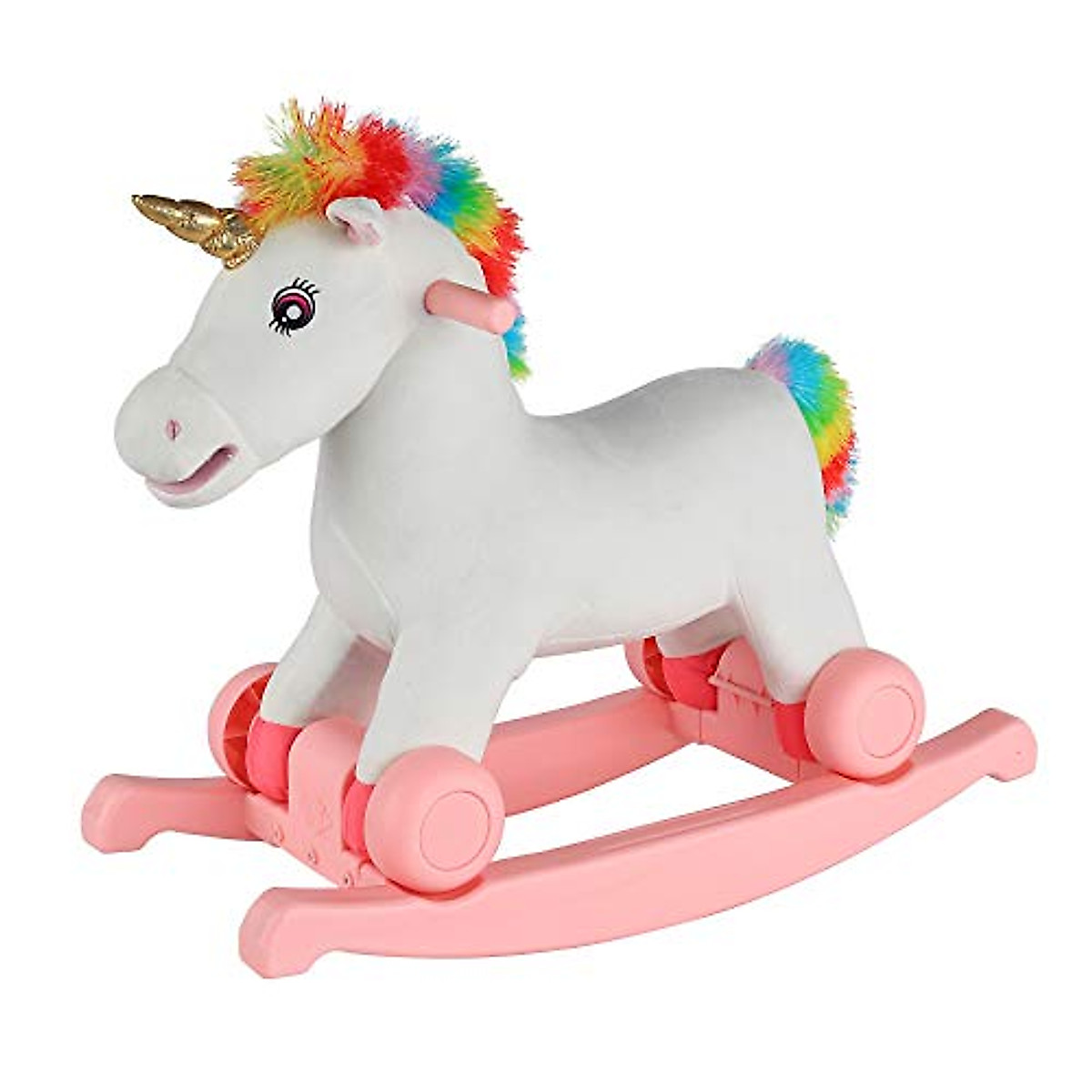 Rockin' Rider Celeste 2-in-1 Unicorn, White
