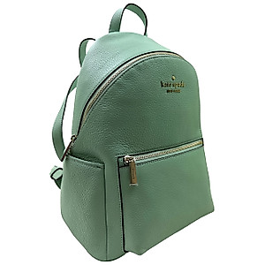 Kate Spade New York Liela Pebbled Leather Medium Dome Backpack (Seawater)