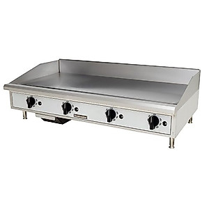 Toastmaster TMGM48 48" Manual Control Gas Griddle