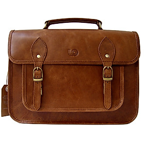 Leftover Studio DSLR Mirrorless SLR Camera Bag Case 15 inch in Rustic Crunch Cow Leather