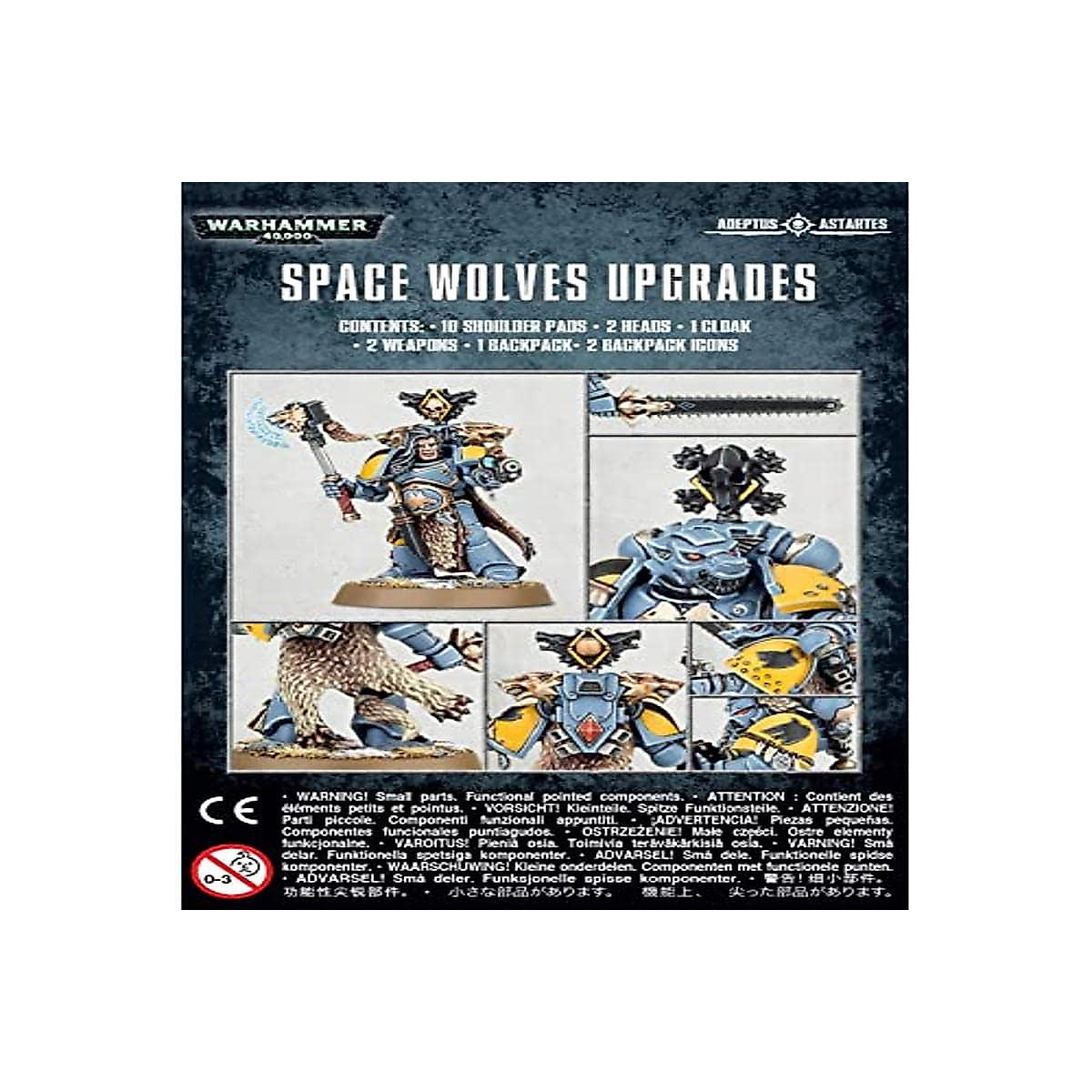 Games Workshop Warhammer 40k - Space Wolves Primaris Upgrades