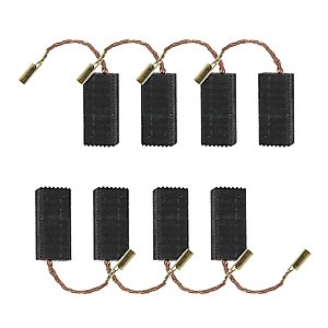 Micro Traders 4 Pairs of Angle Grinder Carbon Brushes 5x8x17mm 1607014116 Compatible with Bosch PWS7-115 GWS9-125 S4B GWS500 GWS650 PWS500 PWS550 Power Tool Replacement Accessories