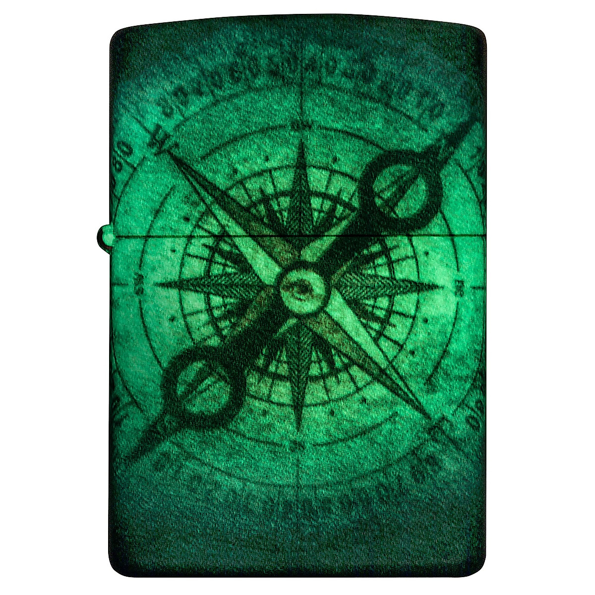 Zippo Compass Ghost Design 540 Glow in The Dark Pocket Lighter