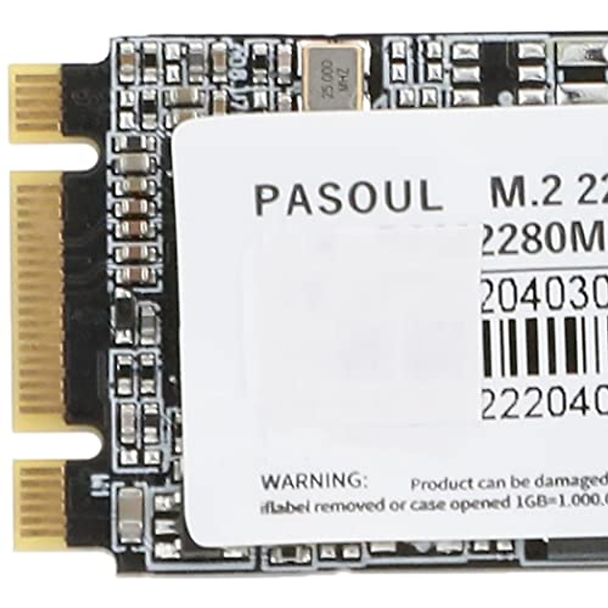 PASOUL SSD 512GB SATA M.2 2280 6GB/s Compliant 3D TLC Max Read 530MB/s Write 500MB PAM2280M2-512