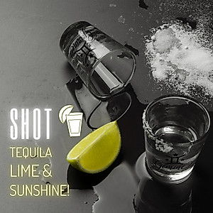 Onebttl Zodiac Sign Shot Glass Set of 2, Unique Birthday Gifts for Women, Men, Friend, Coworker, Wife, Husband- (1.5oz/45ml)- Gemini