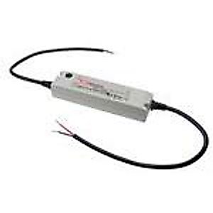 Mean Well PLN-20-24 LED Power Supply Single Output 19.2W 24V 0.8A CV+CC, PFC, encapsulated IP64, Input: 90~277VAC