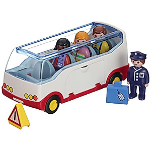 Playmobil 1.2.3 Airport Shuttle Bus