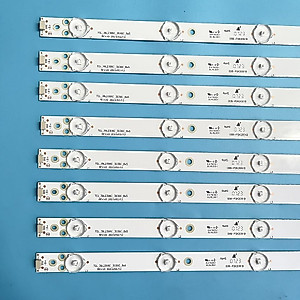 WAHRE LED Backlight Strip Fit for T CL_39L2306C_3030C_8X5 4C-LB39T-YHB 006-p2k2051b Fit for Sanyo DP39D14 Fit for Thomson T39ed10dhu-01b Lvf390cmdx E2 V2