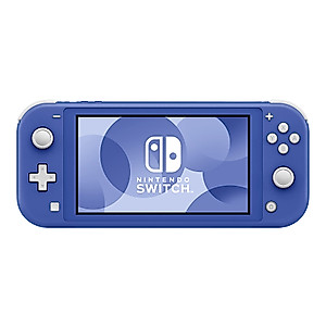 Nintendo Switch Lite Blue 32GB Game Console, Extra External 64GB Storage, Touchscreen, Bluetooth, Holiday 11-in-1 Case