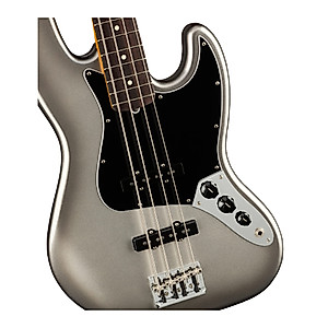 Fender American Professional II Jazz Bass, Mercury, Rosewood Fingerboard