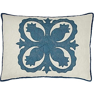 Tommy Bahama - King Quilt, Soft Cotton Bedding, Coastal Bedding Set, Oeko-Tex Certified (Aloha Pineapple Blue, King)