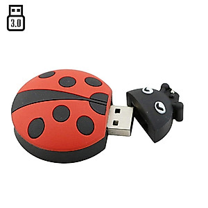 8GB Ladybug Model USB 3.0 Flash Drive Flash Drive 3.0 Thumb Drive USB Jump Drive Memory Stick Zip Drive USB Drive - Red