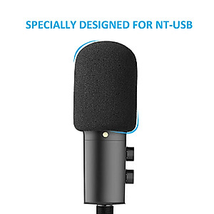 Rode NT USB Microphone Windscreen - Mic Cover Foam Pop Filter Customized for Rode NT-USB Condenser Microphone