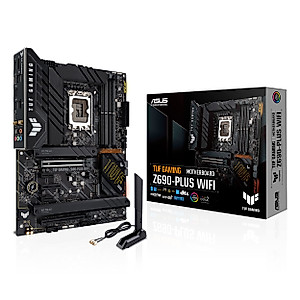 Asus TUF Gaming Z690-PLUS WiFi Socket LGA1700/ Intel Z690/ DDR5/ WiFi&Bluetooth/ SATA3&USB3.2/ M.2/ ATX Motherboard
