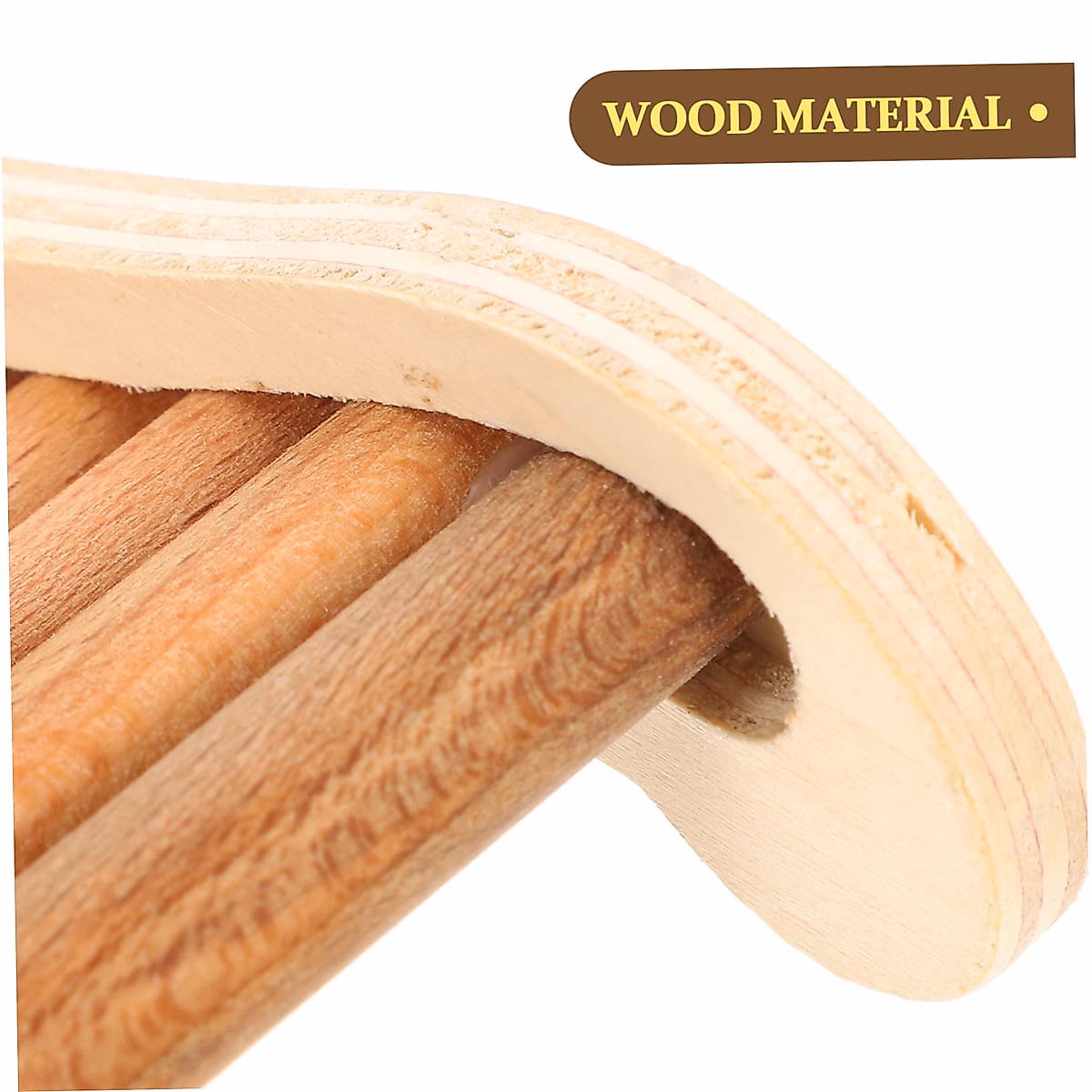 balacoo 3pcs Hamster Climbing Ladder Critter Cage Rabbit Toys for Bunnies Cage Rat Toys Ladder Toy for Chinchilla Hamster Dodging Chinchilla Training Ladder Chinchilla Ladder Wooden