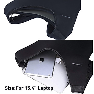 FELICON Laptop Notebook Backpacks Sleeves Mens Lightweight Laptop Bag Outdoor Business Travel Slim Rucksack for 12" 13" 14" 15" Laptop Notebook Tablet