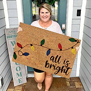 Padded Area Rug Christmas Snowflake Door Ma, Doormat Bathroom Living Room Floor Mat Christmas Door Mats Outside