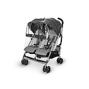 UPPAbaby G-Link and G-Link V2 Rain Shield Waterproof and Windproof Coverage Ventilated Design Quick Attachment Easy Access to Child