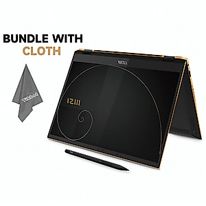 MSI Summit E13 13.4" 2-in-1 Laptop, 14 cores 12th Gen Intel EVO Core i7-1280P, 120Hz, 100%sRGB, 16:10, Wi-Fi 6E, DTS, Hi-Res, Thunberbolt 4, W/Cloth and MSI Pen (16GB LPDDR5 RAM | 1TB PCIe SSD)