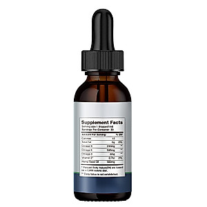 Natural Oil for Dogs and Cats - Natural Oil Drops with Omega Fatty Acids - Hip and Joint Support and Skin Health 24030775