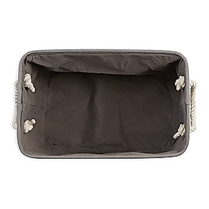 Bone Dry Pet Storage Collection Collapsible Bin, Medium Rectangle, Gray