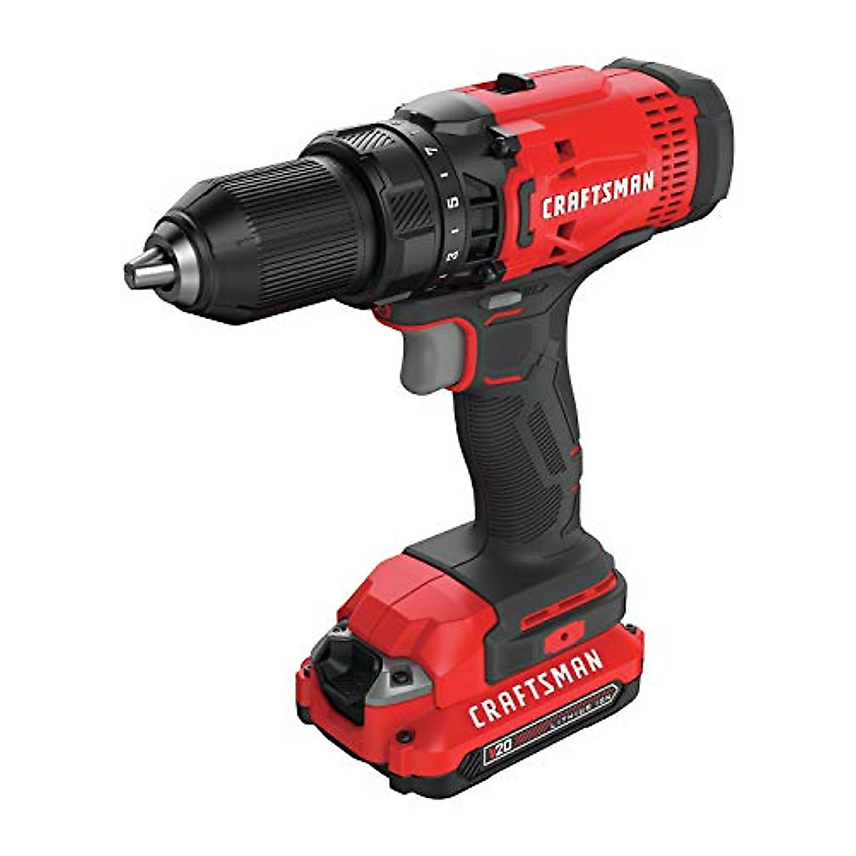 CRAFTSMAN V20* Cordless Drill/Driver Kit (CMCD700C1)