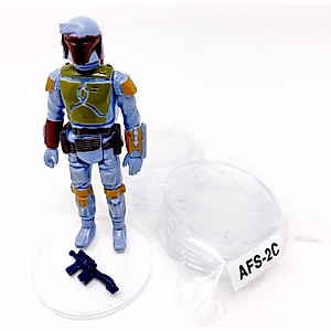 Star Wars Clear Action Figure Stands for Pre-1984 Vintage Quantity of 10