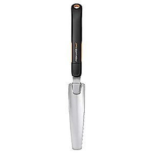 Fiskars 315540-1001 Xact Garden Hand Weeder, Black/Silver