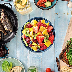 Goiio 24 Packs 24OZ Meal Prep Container, Round Disposable Containers with Lids, for Lunch, Microwave and Freezer Safe