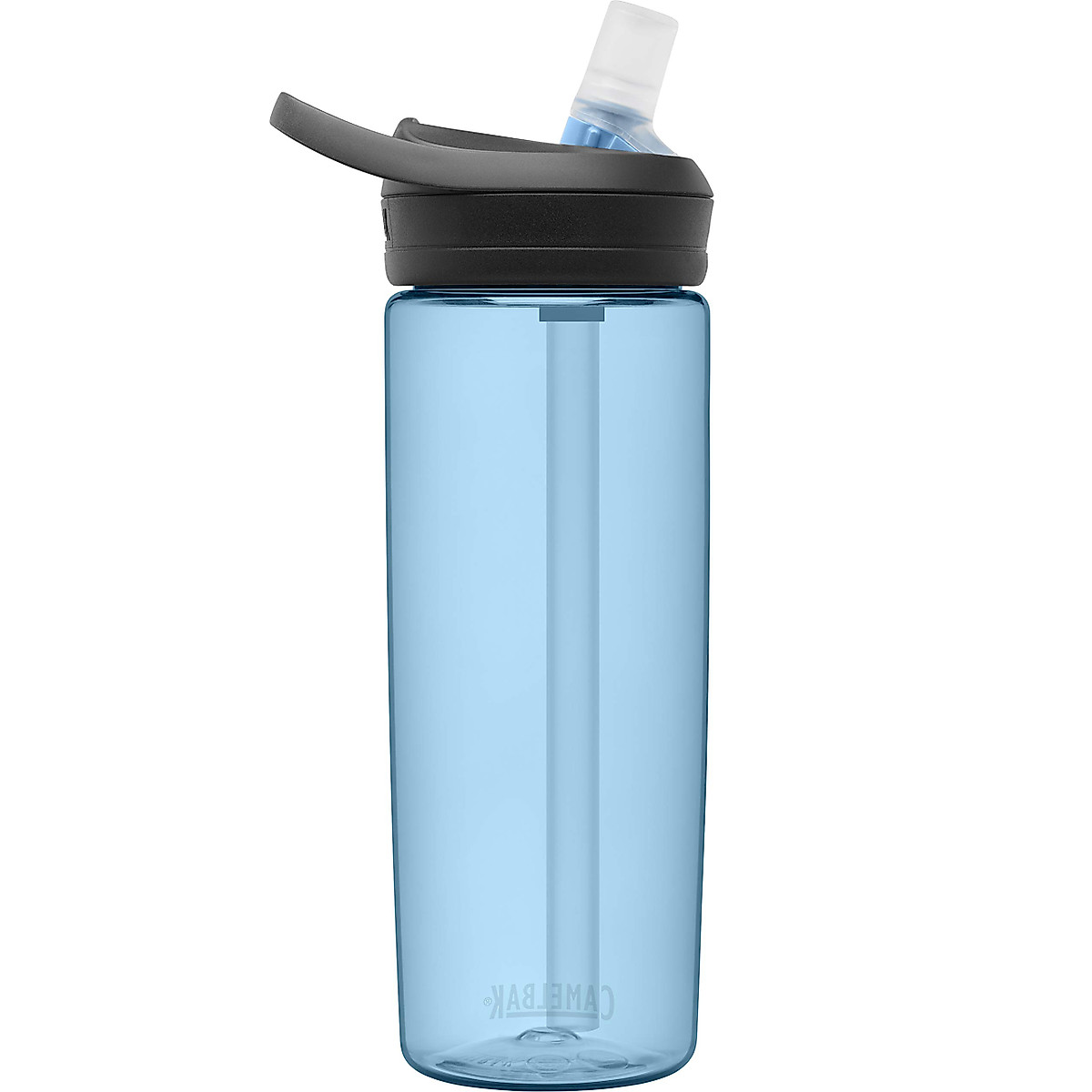 CamelBak eddy+ Water Bottle with Tritan Renew – Straw Top 20oz, True Blue