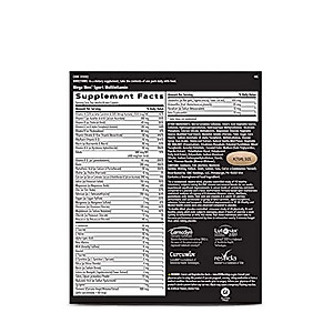 GNC AMP Men's Extreme Training Vitapak | Developed for Max Performance and Endurance | 5-Step Daily Supplement System | Targeted Muscle Support | 30 Packs