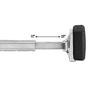 Roberts Carpet Tools Deluxe Knee Kicker 10-412-2, Silver