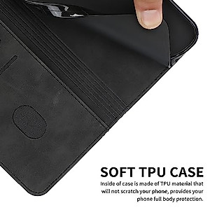 Flip Cases Smartphone Compatible with Infinix Hot 11s NFC Wallet Leather Case for Cell Phone Magnetic Suction Cup Case for Cell Phone Card Slot Holder Flip Phone Case Compatible