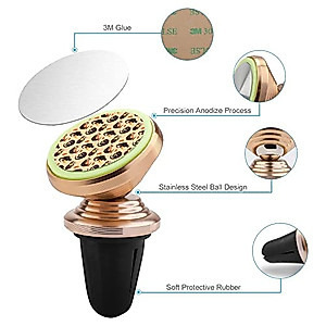 Tiny Otters and Their Sushi Super Strong Magnet Car Phone Holder Mount Air Vent Compatible with All Smart Phones and Tablets