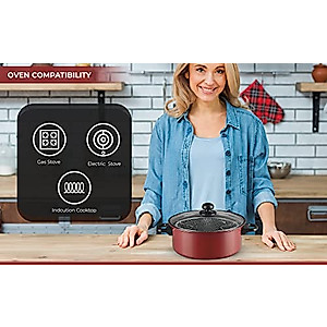 J&V TEXTILES 3-Piece Deep Fryer Set