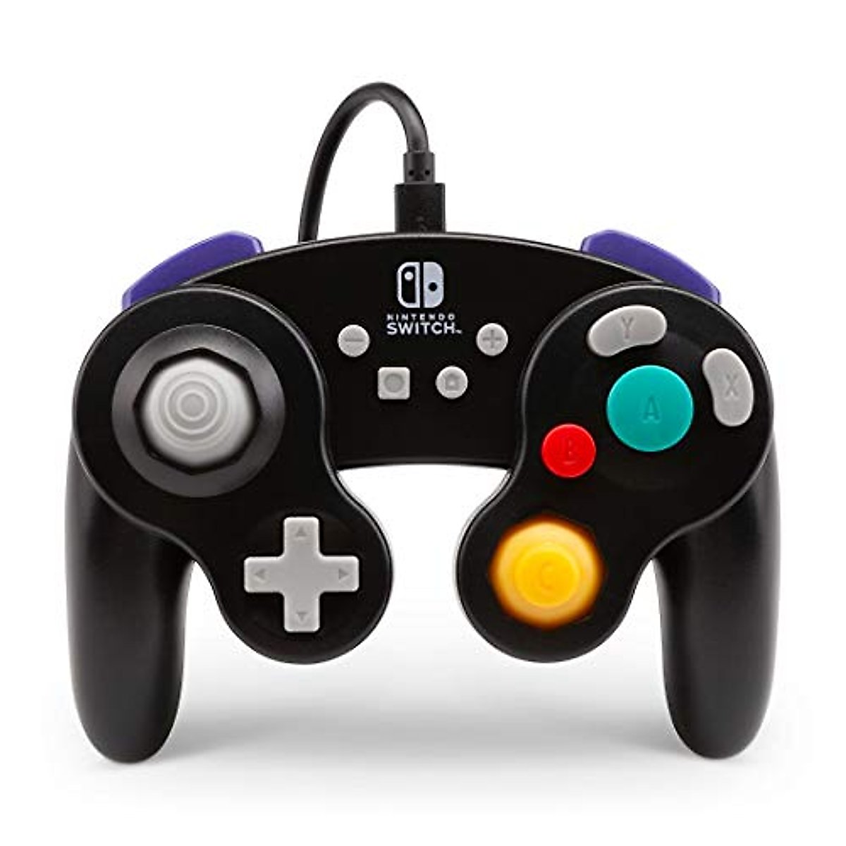 PowerA Wired Controller for Nintendo Switch: GameCube Style - Black
