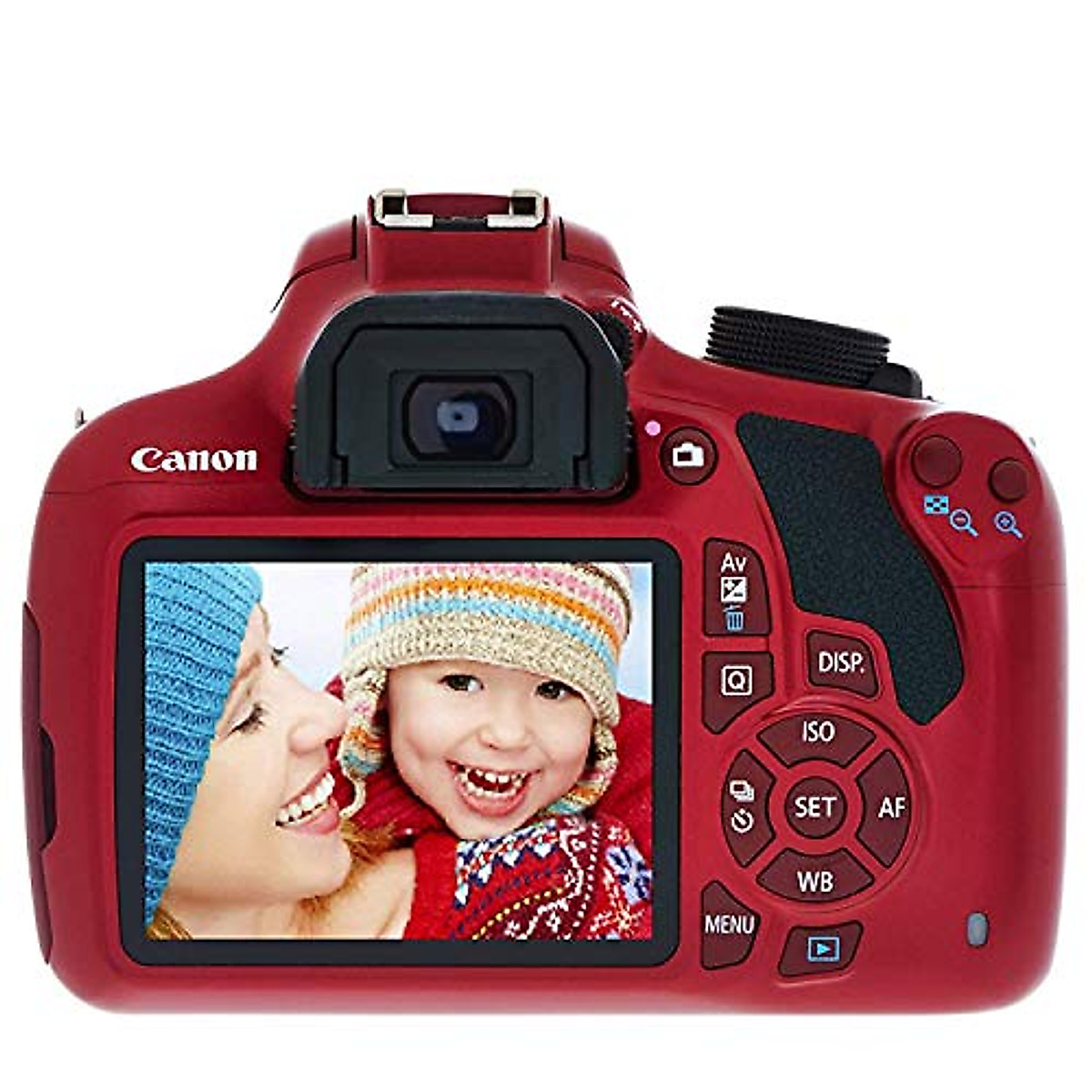Canon EOS Rebel T6 Digital SLR Camera Kit with EF-S 18-55mm f/3.5-5.6 is II Lens (Limited Edition Red)