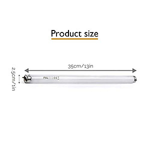 Longchin 10W Bug Zapper Light Bulb Replacement 2-Pack T8 UV Lightbulb for 20W Electric Insect Killer