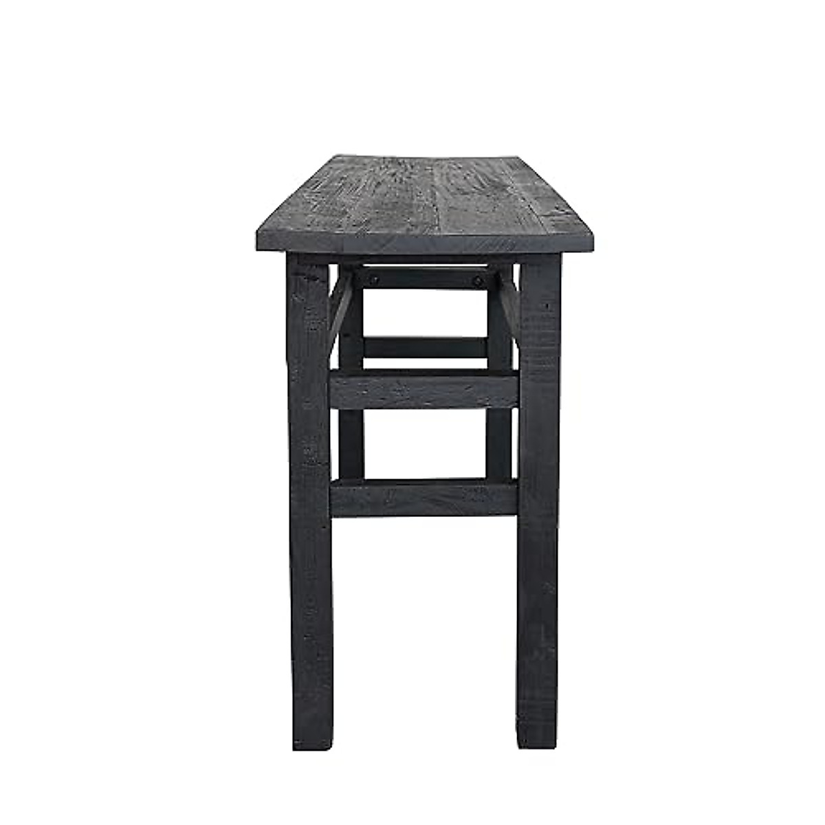 Creative Co-Op, Black Rustic Reclaimed Wood Console Table