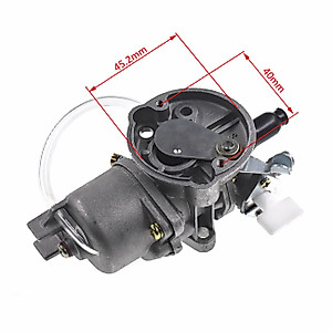 Carburetor Carb for 50cc SYX Moto Holeshot Kids Mini Dirt Bike, 47 49cc 50cc 2 Stroke Pocket Rocket Dirt Bike Mini ATV Quad L