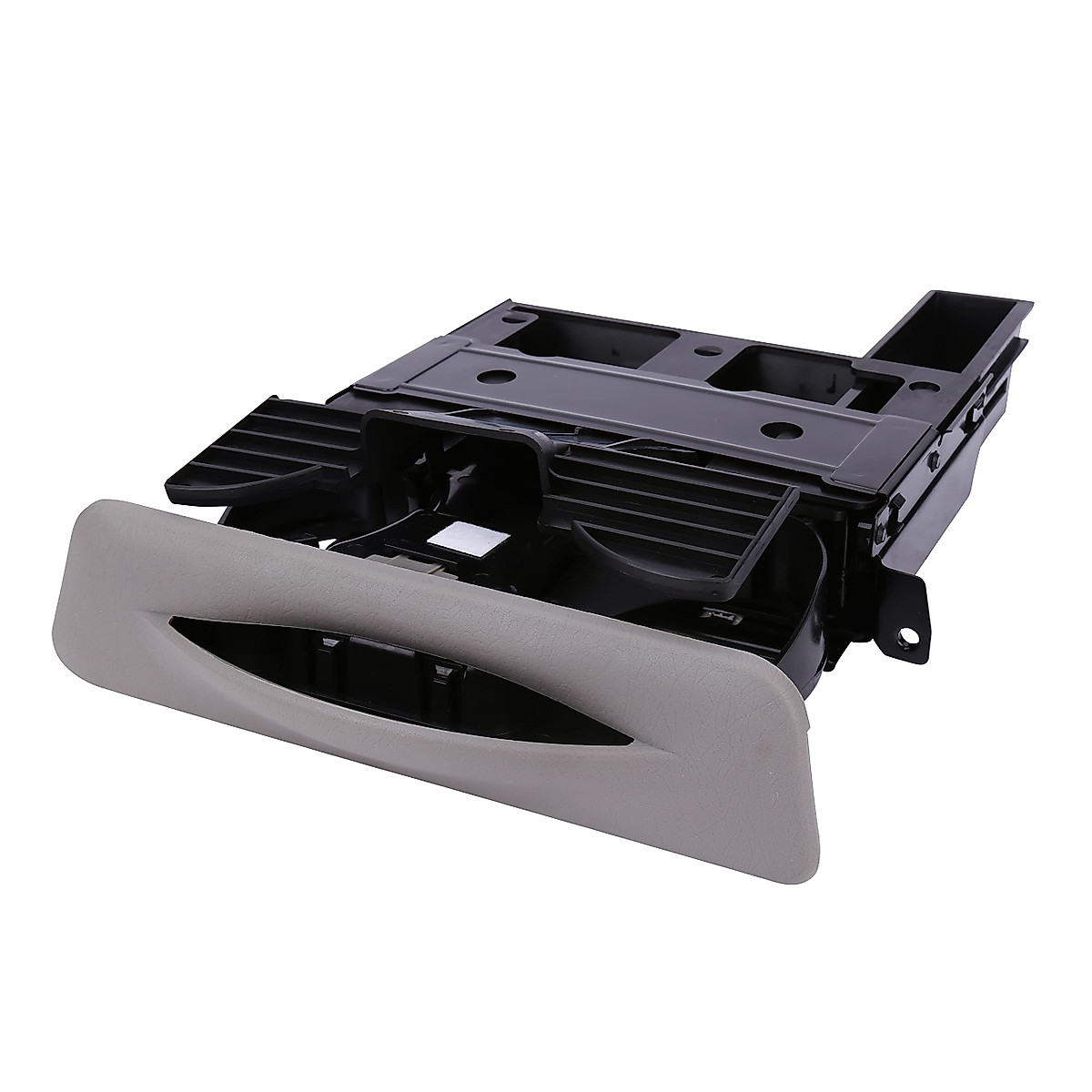 Replacement Dash Cup Holder - Graphite Gray - Compatible with Ford Vehicles - 1999-2001 - F250, F350, F450, F550 Super Duty, Excursion - Replaces YC3Z-2513560-CAD, YC3Z2513560CAD - Console Cup Holder